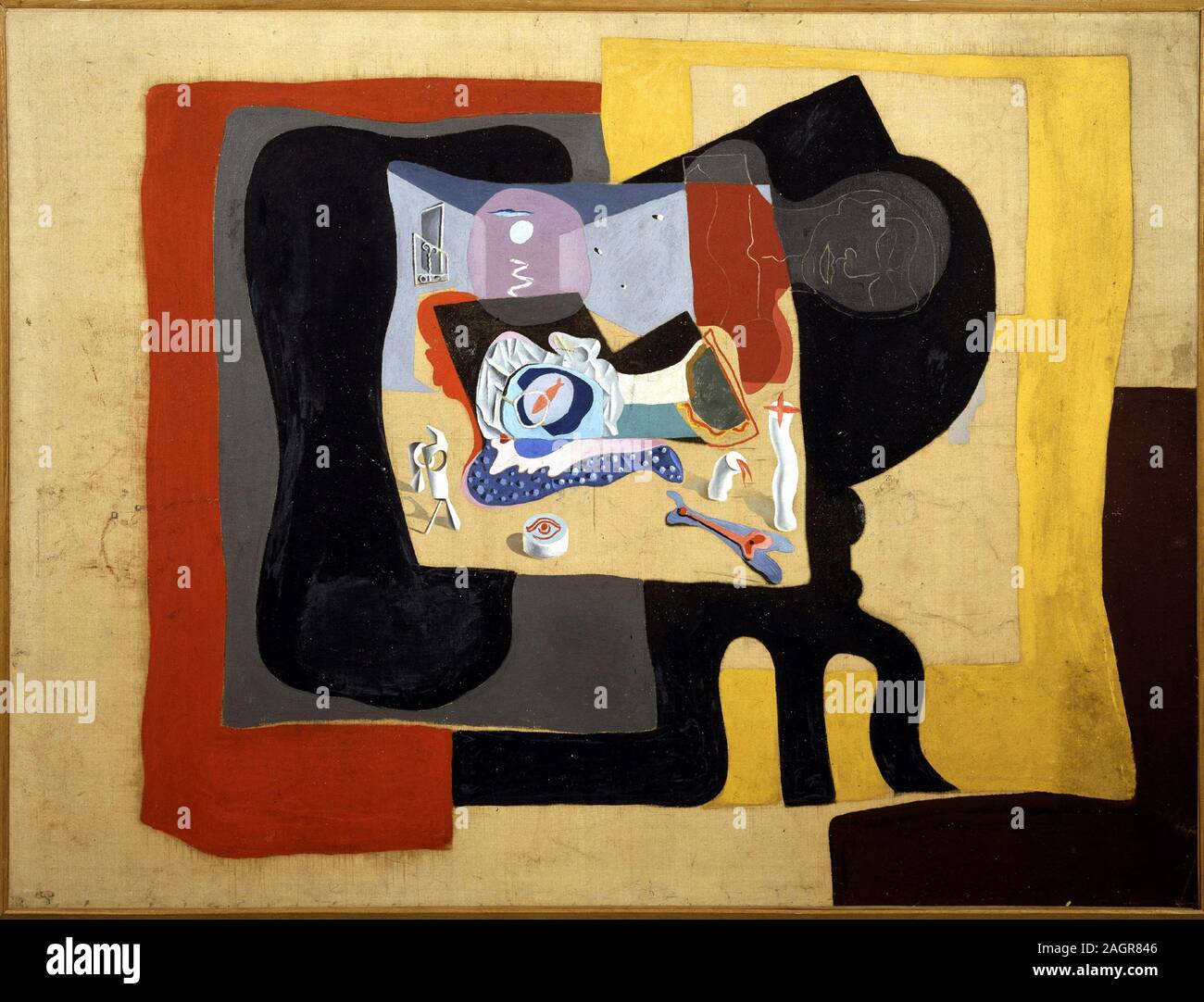 Still Life by Mauve Moonlight. Museum: © Fundació Gala-Salvador Dali ...