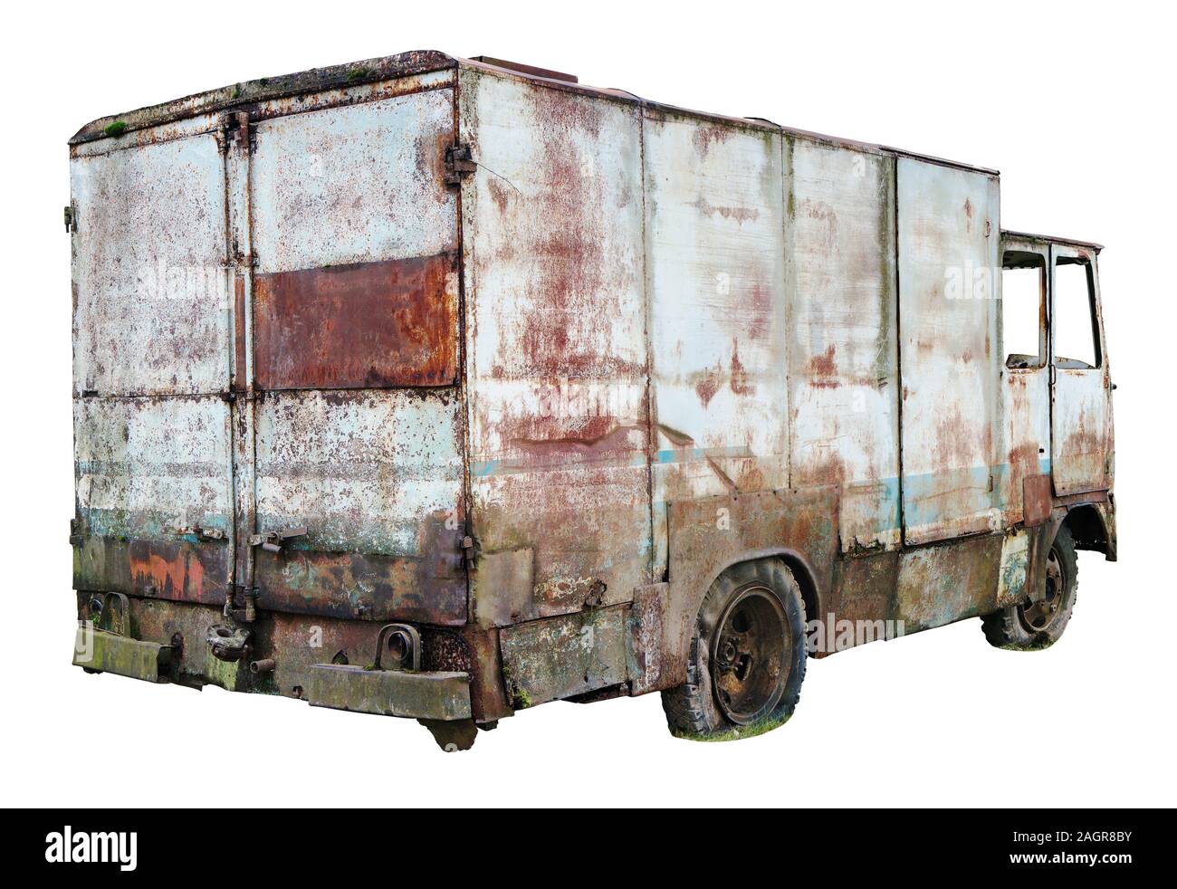 Old truck forest Cut Out Stock Images & Pictures - Alamy
