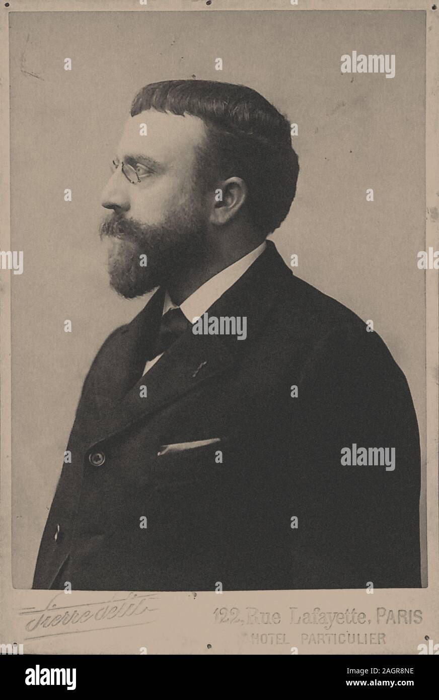 Portrait of the Composer Paul Vidal (1863-1931). Museum: PRIVATE ...