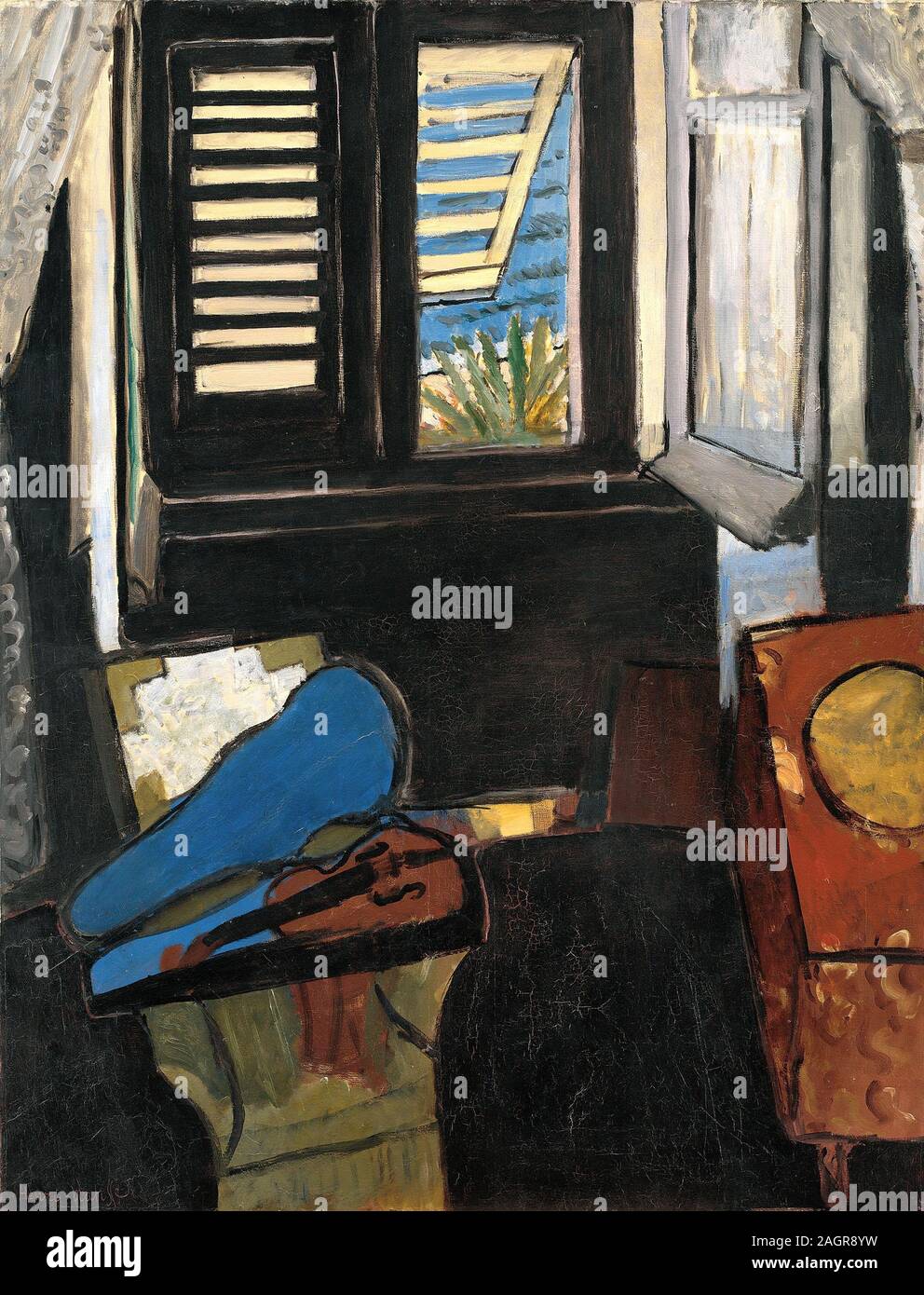 Interieur au violon (Interior with a Violin). Museum: Statens Museum ...