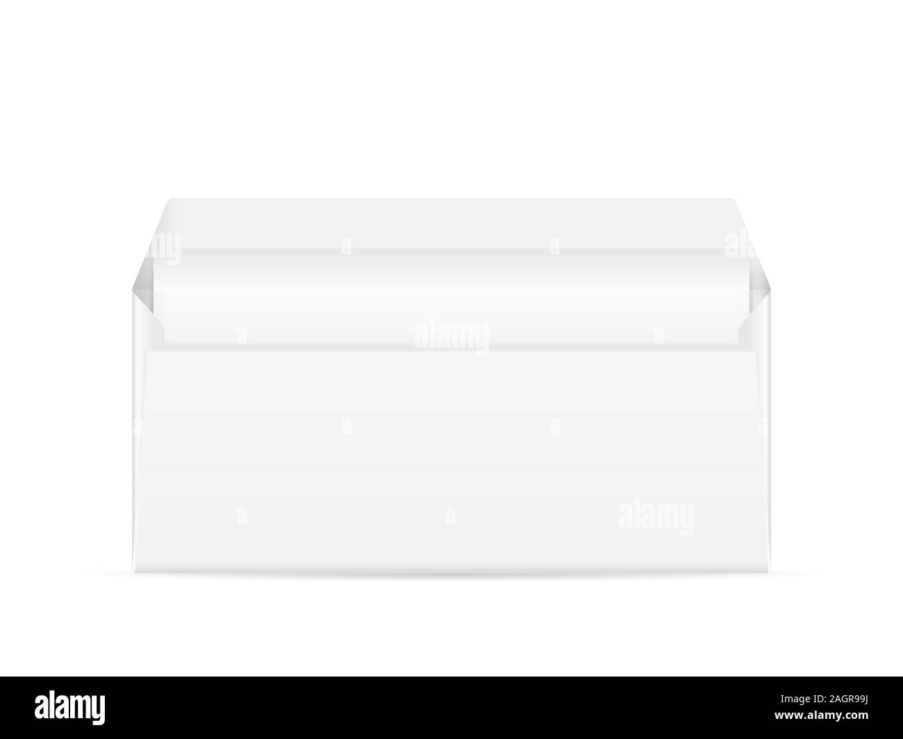 Envelope on a white background. Vector illustration Stock Photo - Alamy