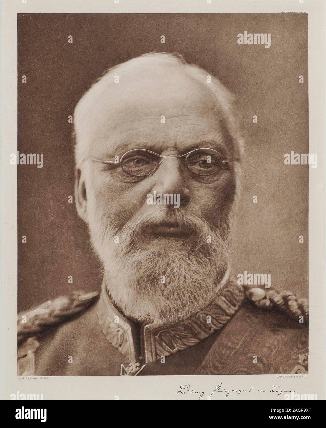 Portrait of King Ludwig III of Bavaria (1845-1921). Museum: PRIVATE ...