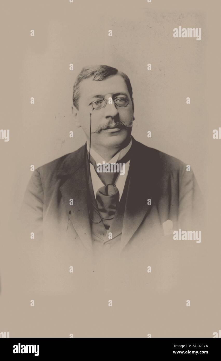 Portrait of the conductor and composer Felix Mottl (1856-1911). Museum ...