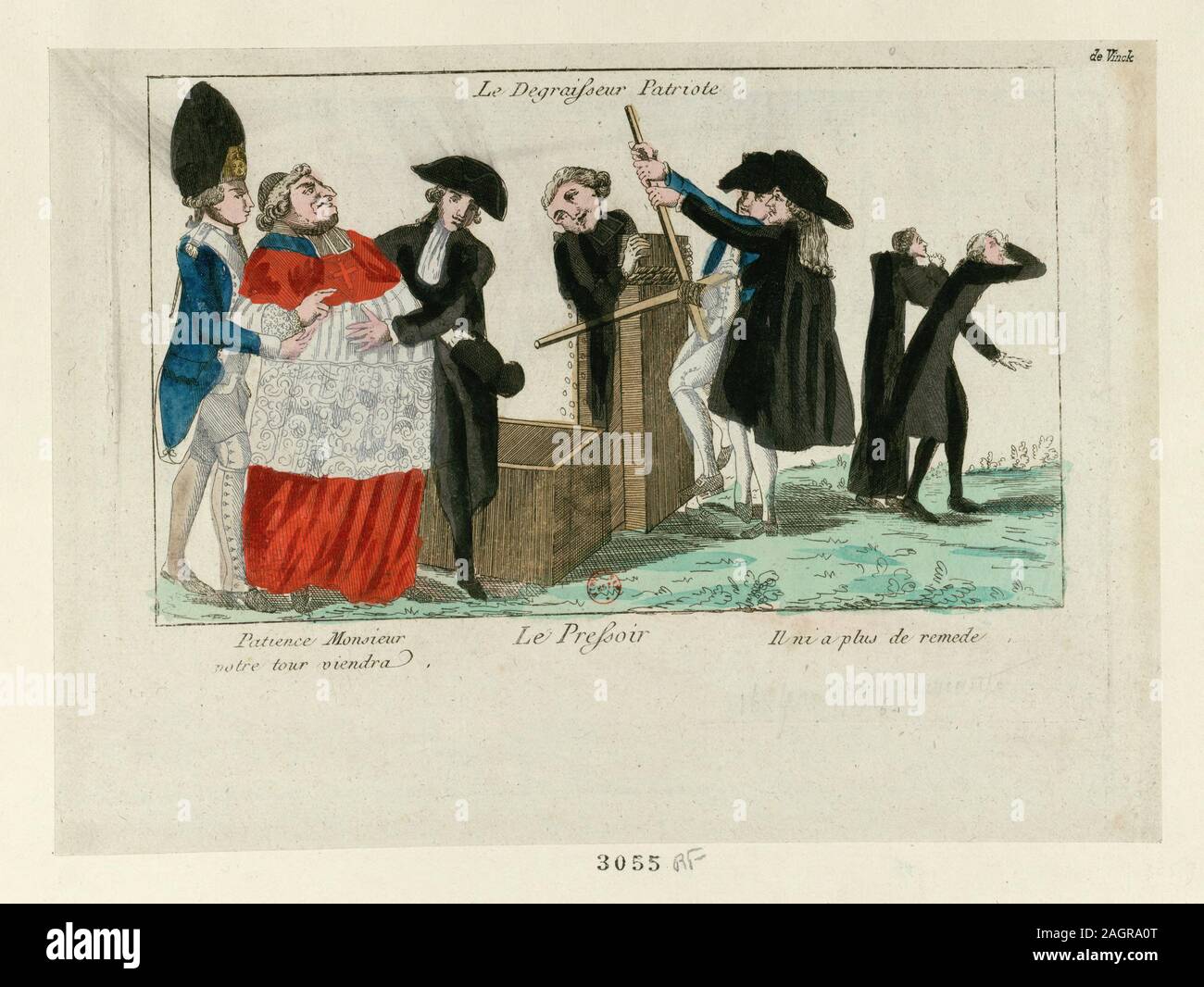 French Revolution Political Cartoons Three Estates