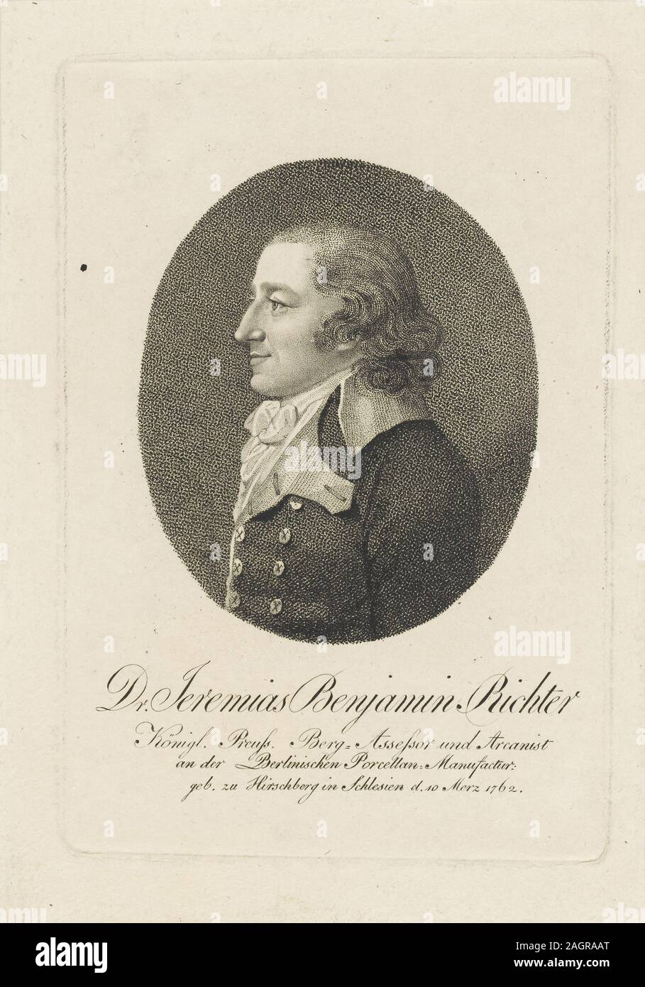 Jeremias benjamin richter hi-res stock photography and images - Alamy