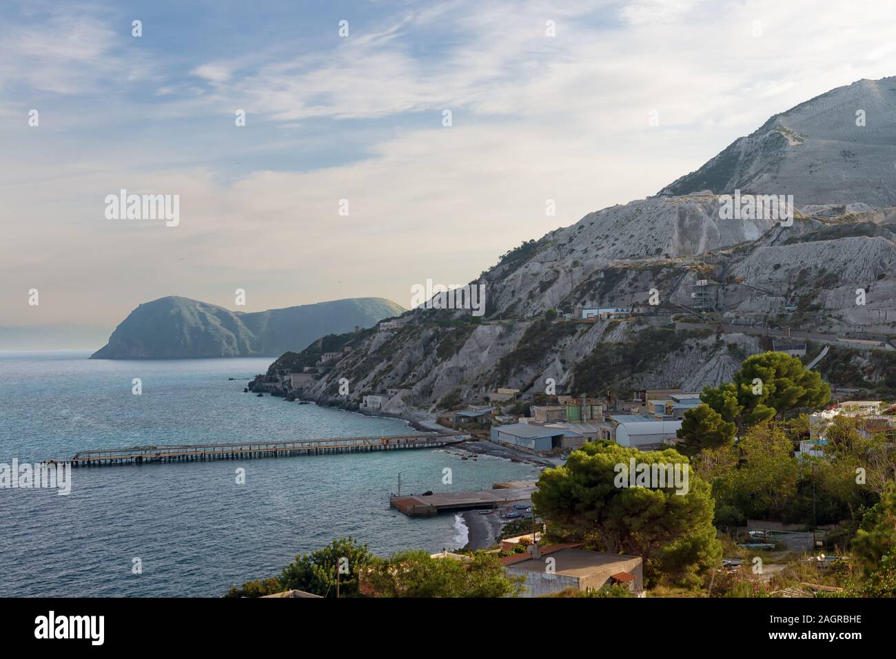 Lipari italy old town hi-res stock photography and images - Alamy