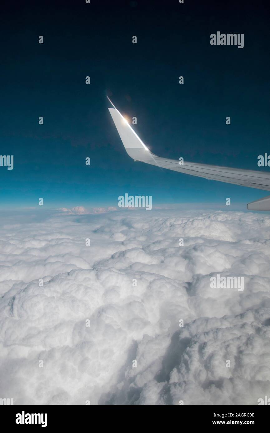 A view from up in the stratosphere Stock Photo - Alamy