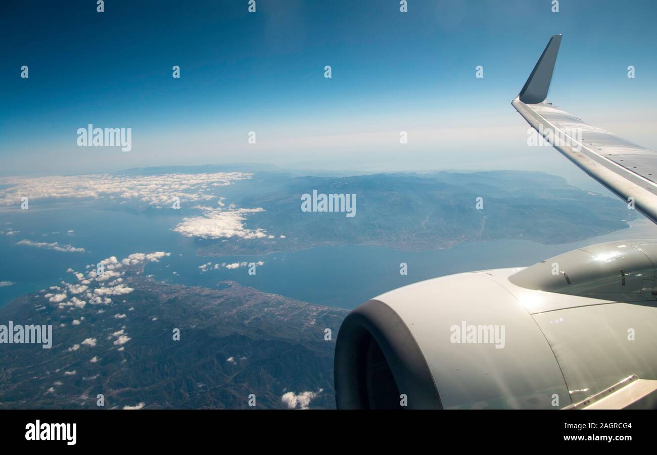 A view from up in the stratosphere Stock Photo - Alamy