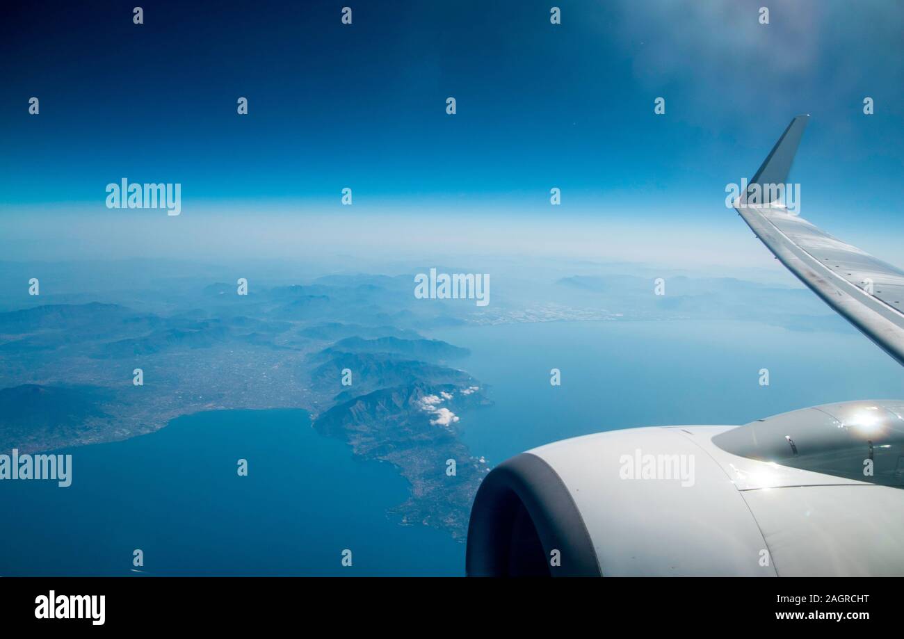 A view from up in the stratosphere Stock Photo - Alamy
