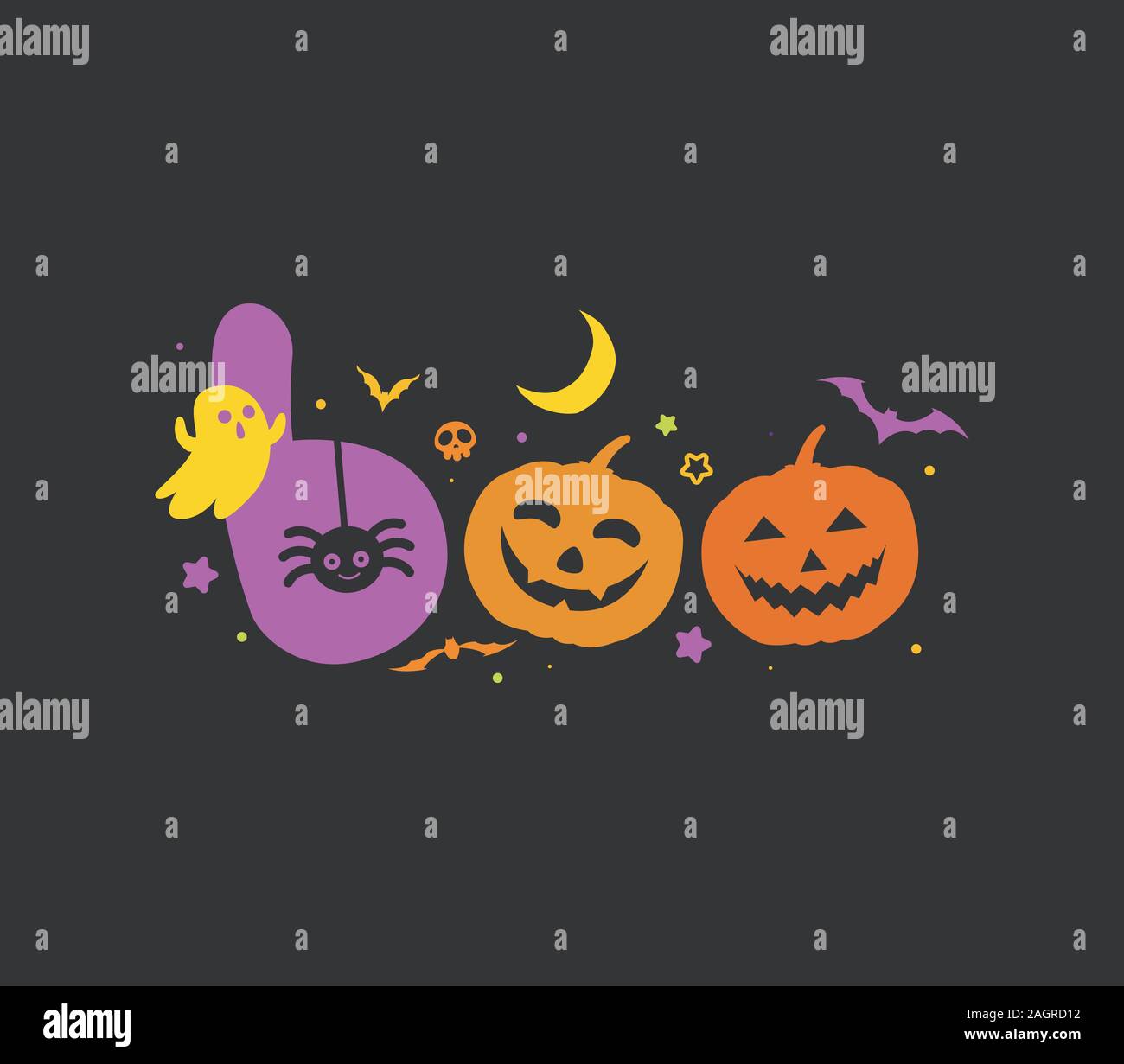 Spooky letters hi-res stock photography and images - Alamy