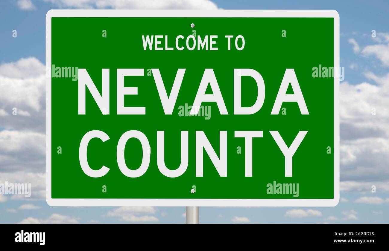 Driving welcome nevada green road hi-res stock photography and images ...