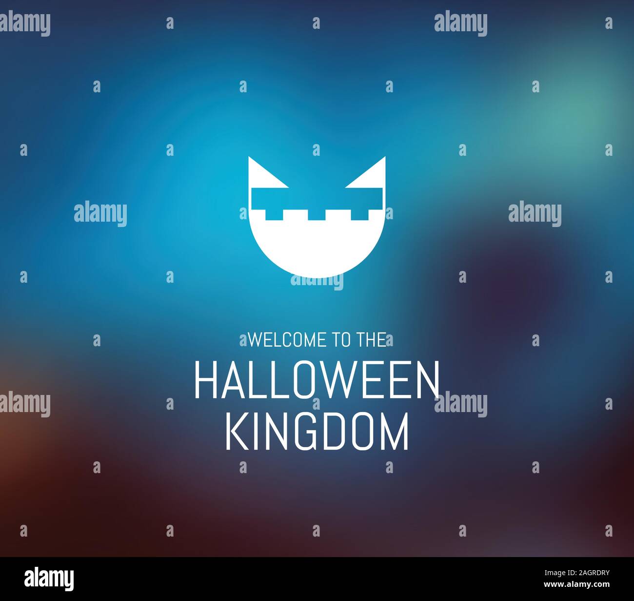 abstract ghost kingdom in purple background Stock Vector Image & Art ...