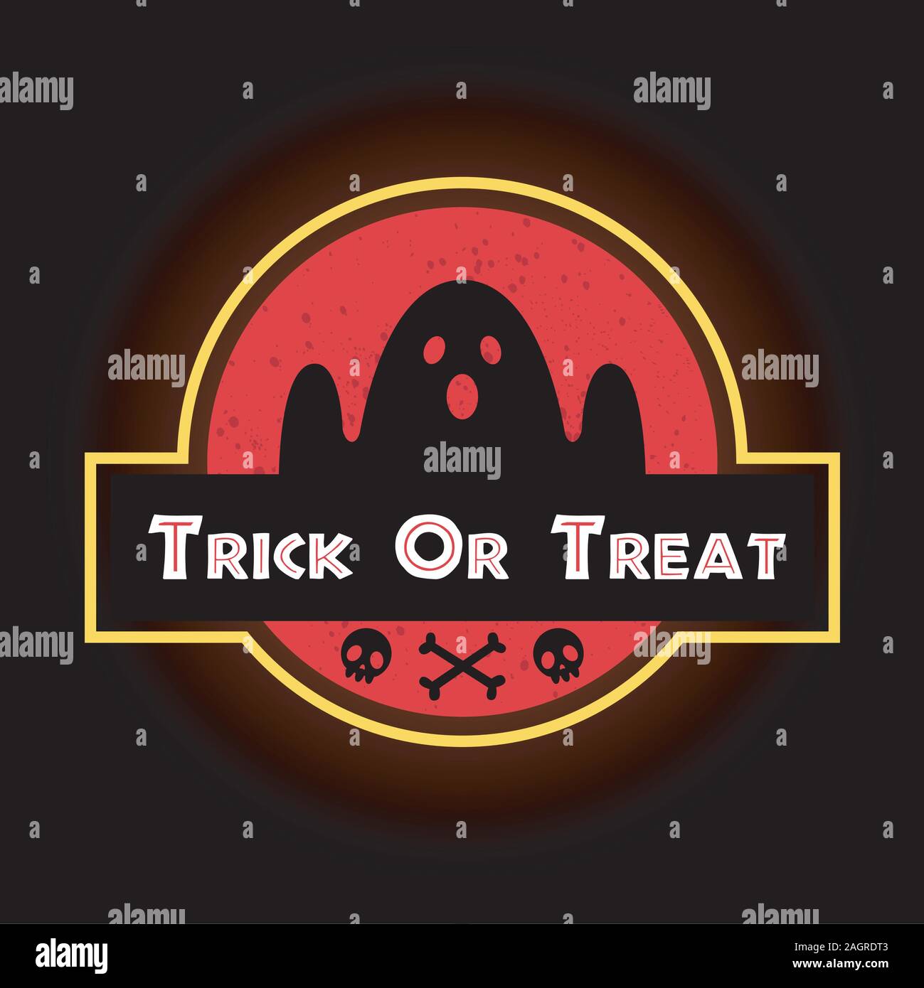 halloween red label : Spooky Ghost Stock Vector Image & Art - Alamy