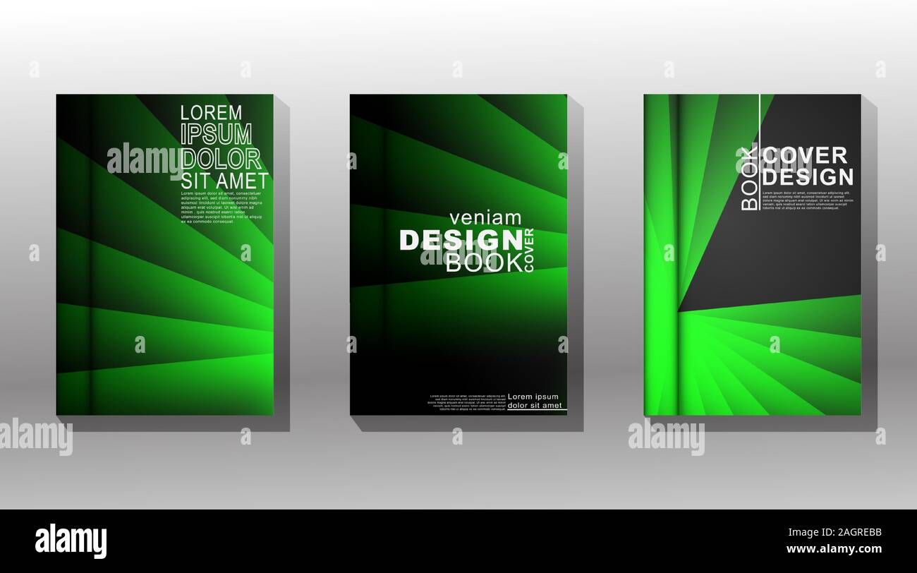 Minimal cover design. overlap shape with shadow and shiny light ...