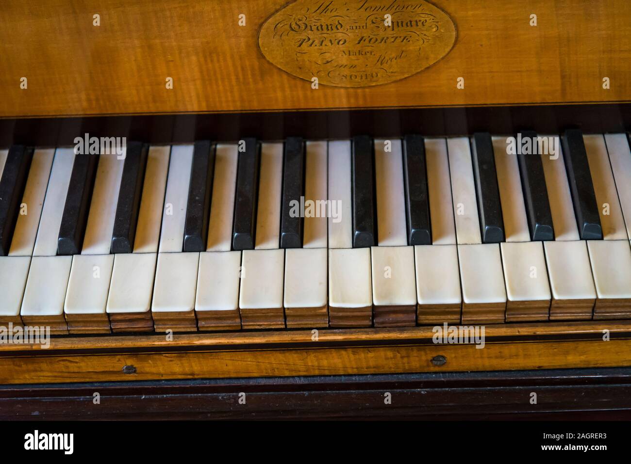 Old fortepiano hi-res stock photography and images - Alamy