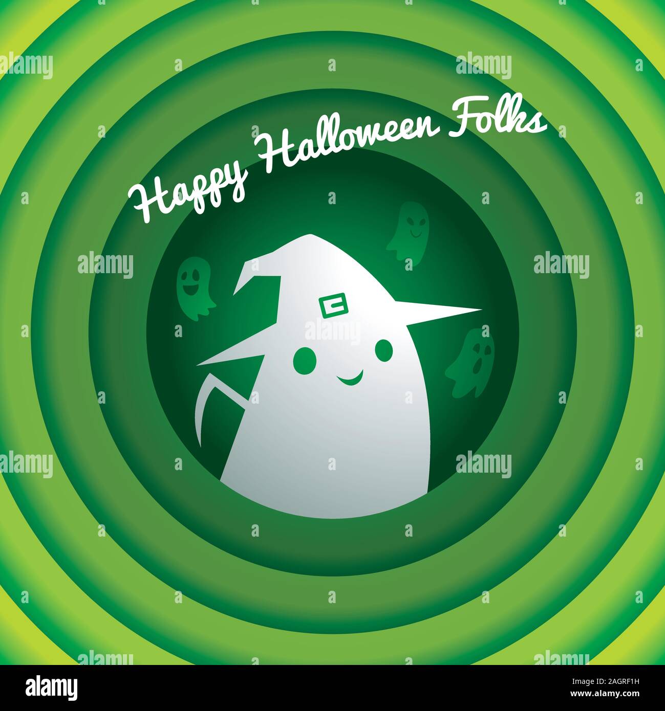 Gradient halloween season design Stock Vector Images - Alamy