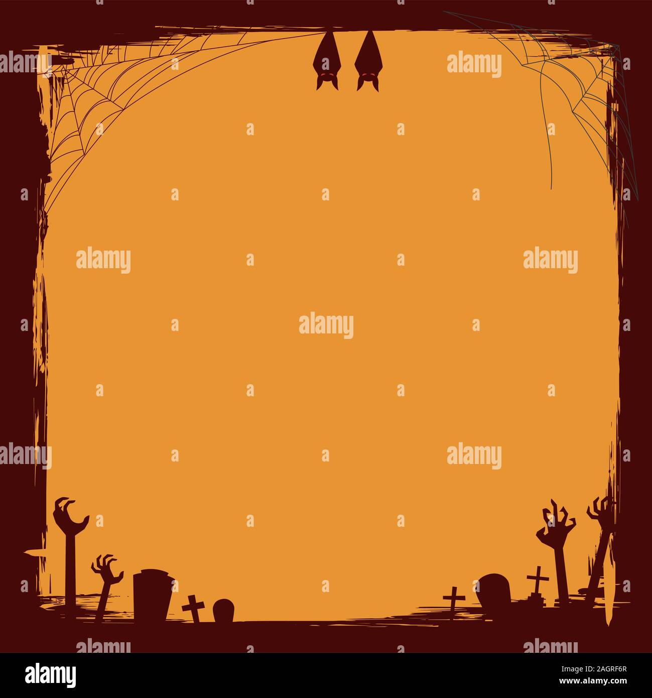 Spooky background square Stock Vector Images - Alamy
