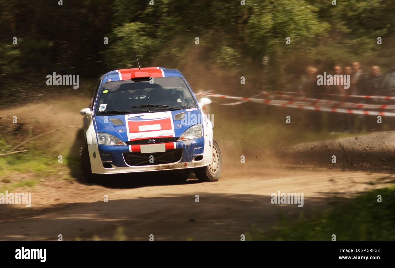 Ford focus rally car hi-res stock photography and images - Alamy