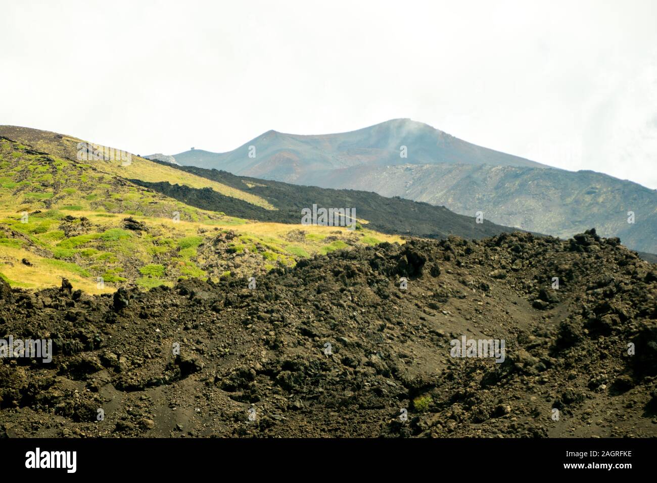 One of the world's most active volcanoes, Mount Etna. It's breathtaking ...
