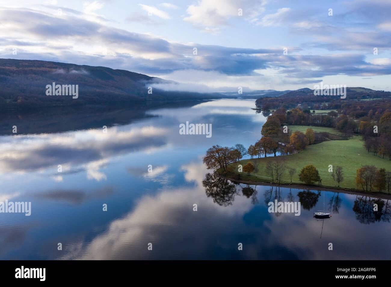 Coniston water aerial hi-res stock photography and images - Alamy