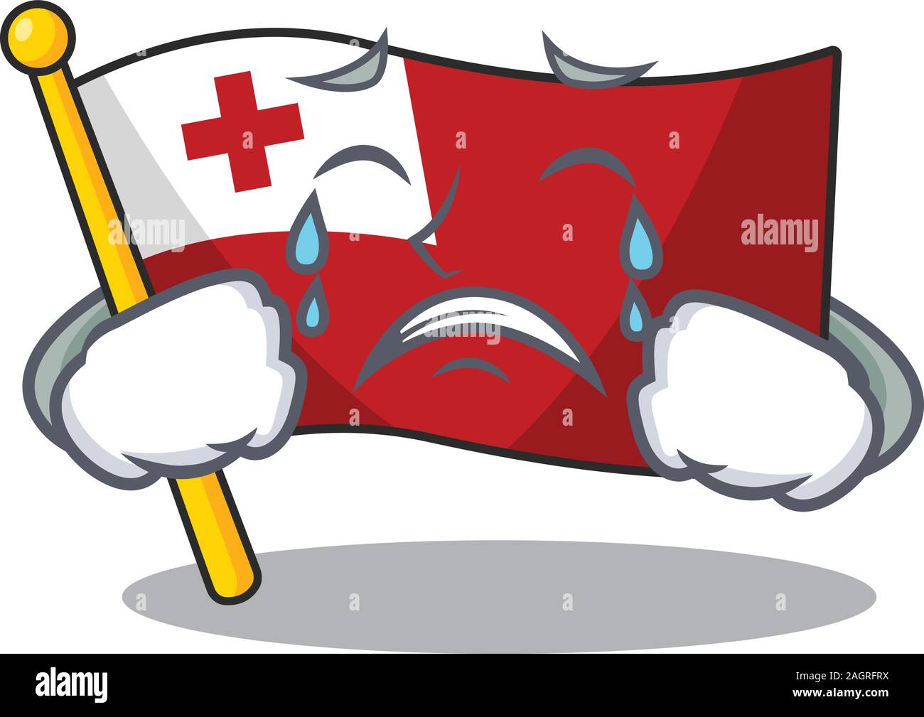 Tongan official flag Stock Vector Images - Alamy