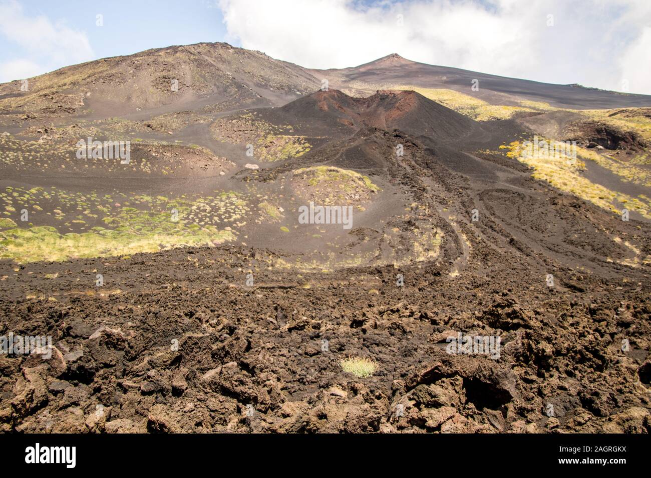 One of the world's most active volcanoes, Mount Etna. It's breathtaking ...