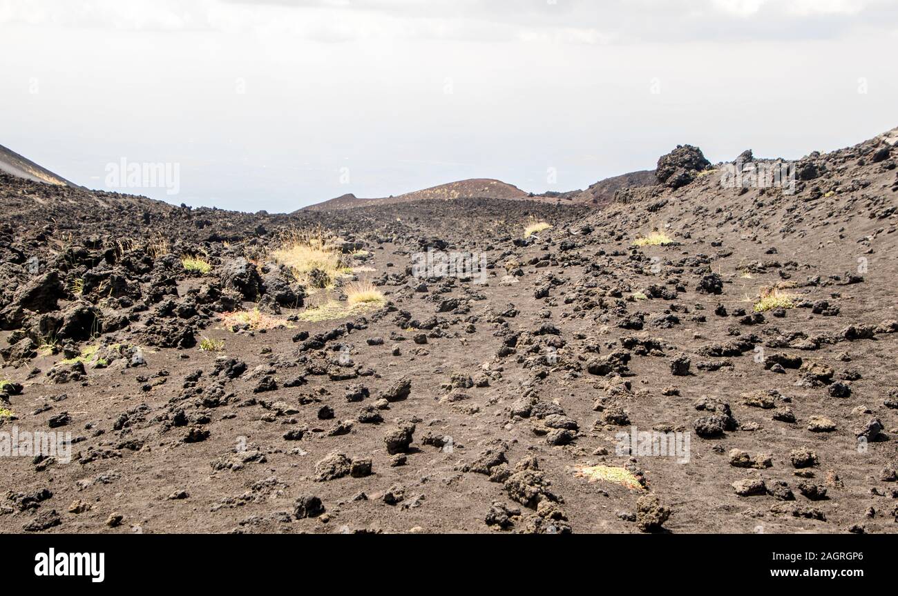 One of the world's most active volcanoes, Mount Etna. It's breathtaking ...