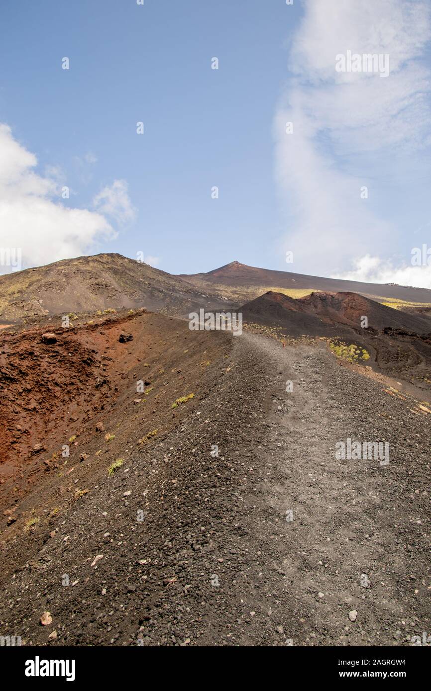 One of the world's most active volcanoes, Mount Etna. It's breathtaking ...