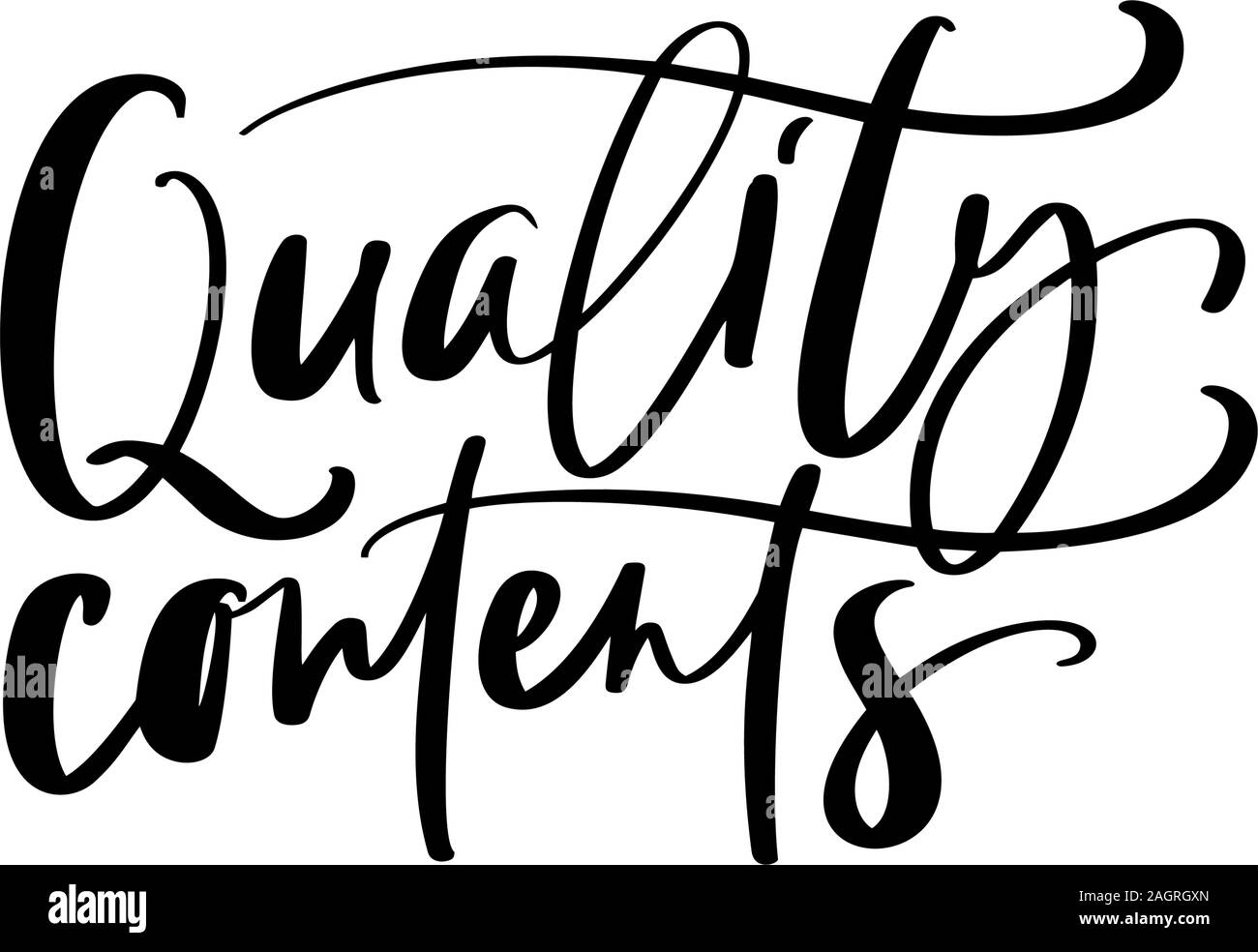 Quality content Stock Vector Images - Alamy