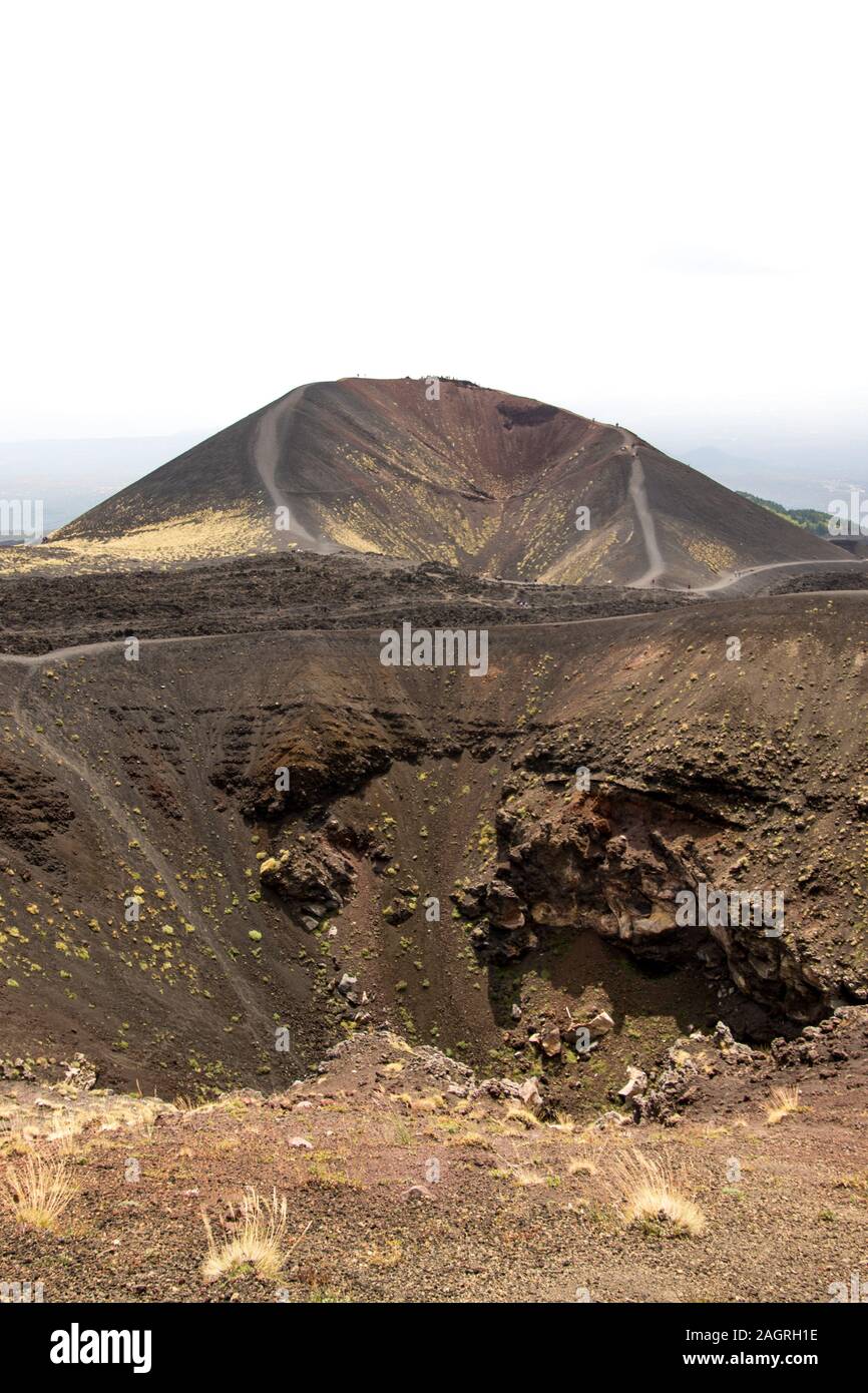 One of the world's most active volcanoes, Mount Etna. It's breathtaking ...