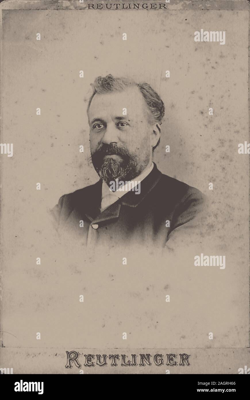 Portrait of the composer Henri Maréchal (1842-1924). Museum: PRIVATE ...
