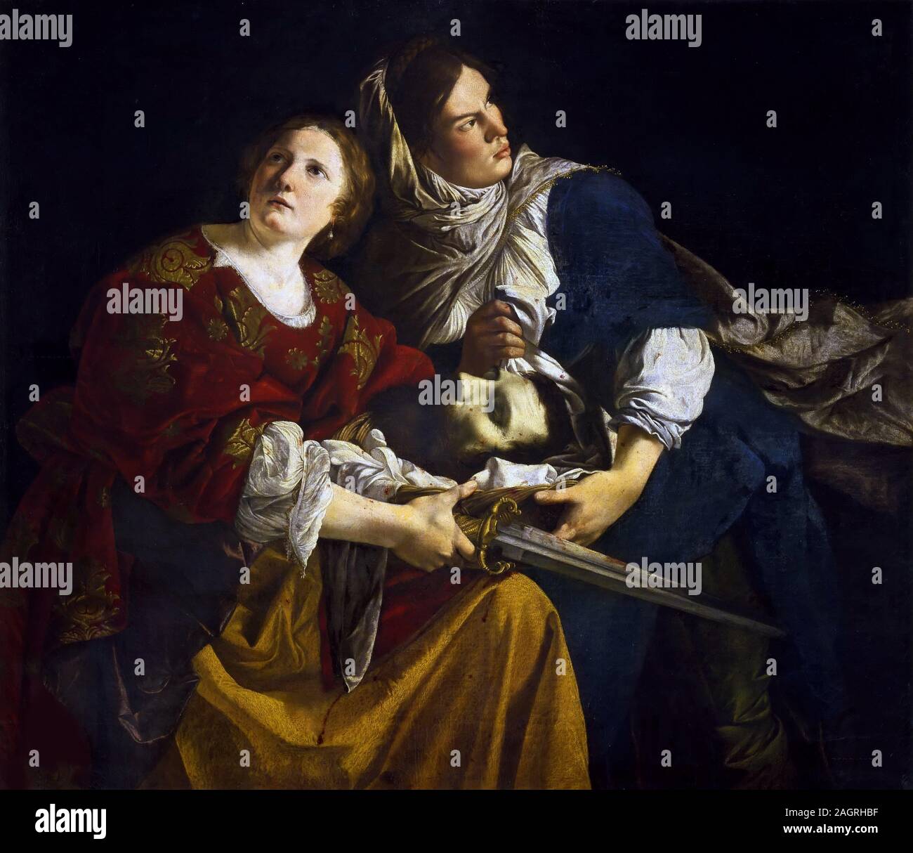 Judith and Her Maidservant with the Head of Holofernes. Museum: Musei ...