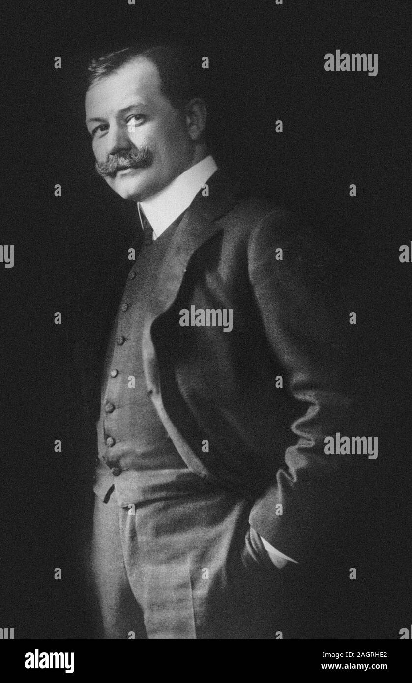 Portrait of the Composer Franz Lehár (1870-1948). Museum: PRIVATE ...