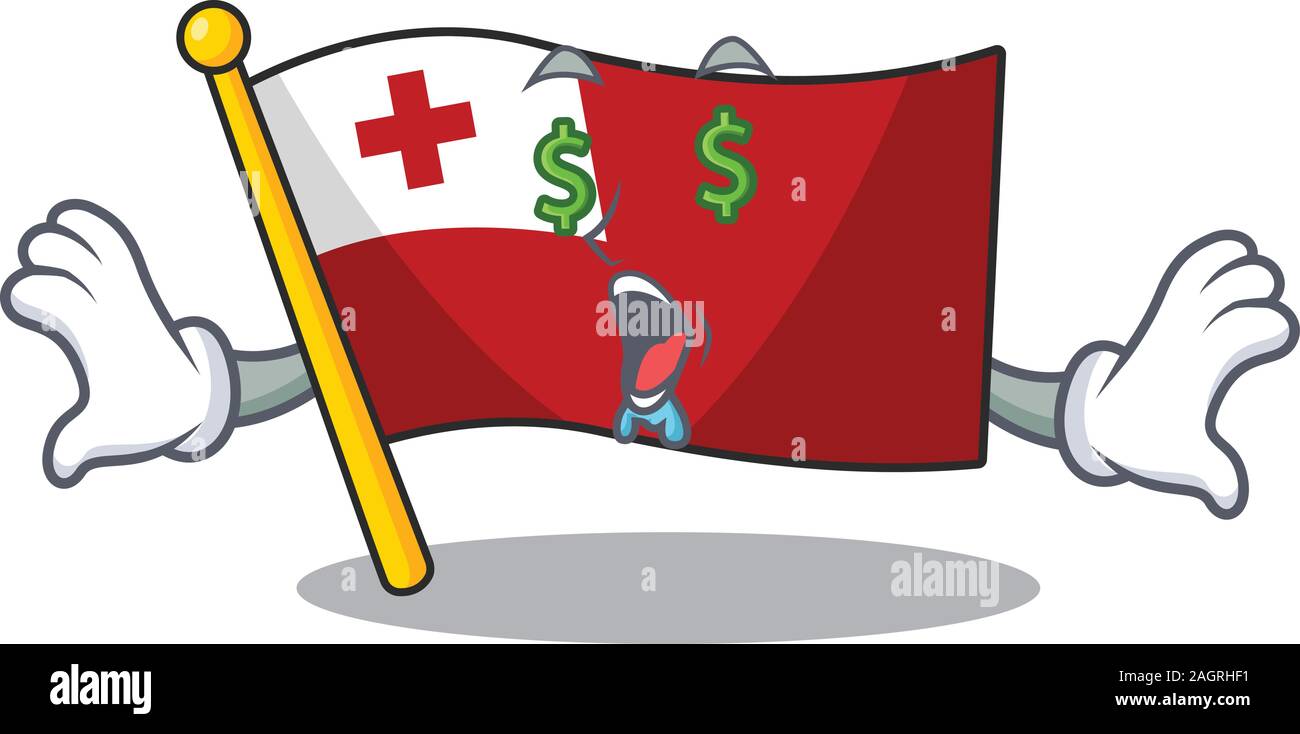 Tongan official flag Cut Out Stock Images & Pictures - Alamy