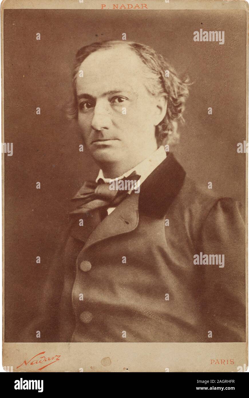 Portrait of Charles Baudelaire (1821-1867). Museum: PRIVATE COLLECTION ...