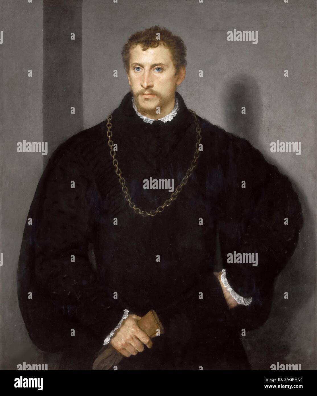Portrait of a Young Englishman (Portrait of a Young Man with Grey Eyes ...