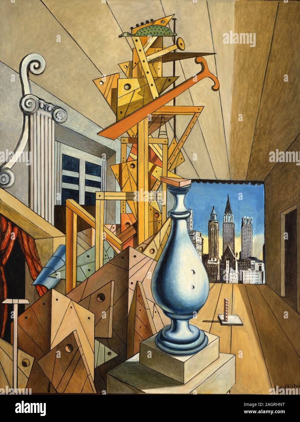 Giorgio de chirico surrealism hi-res stock photography and images - Alamy