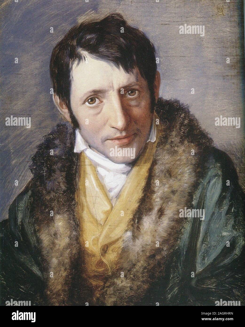 Portrait of Carl Ludwig Börne (1786-1837). Museum: PRIVATE COLLECTION ...