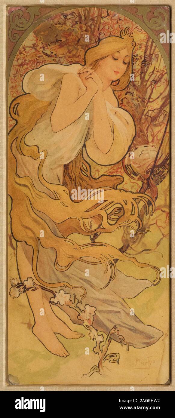 Spring (From the Series Les Saisons). Museum: PRIVATE COLLECTION ...