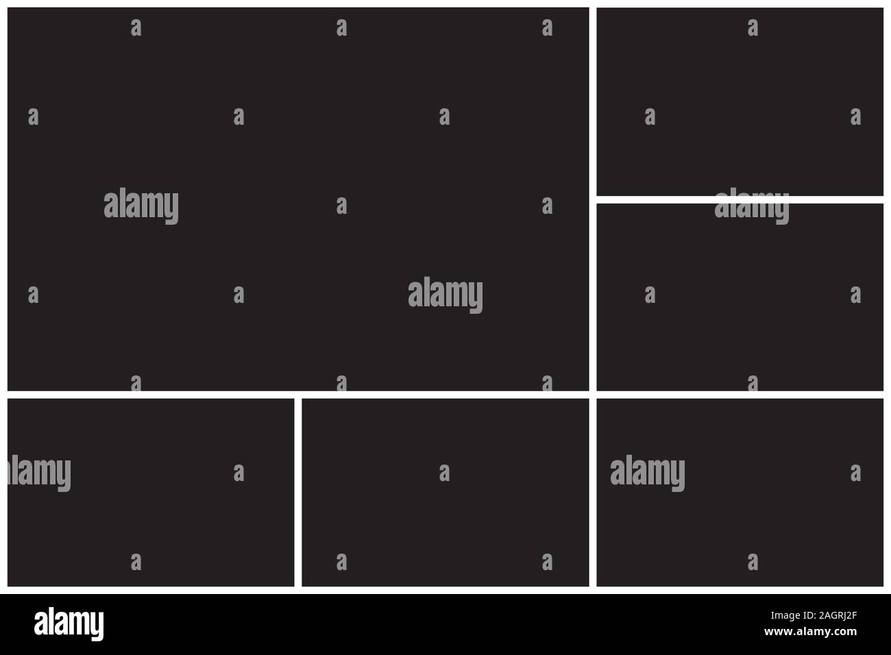 Vintage photo frame collage Stock Vector Images - Alamy