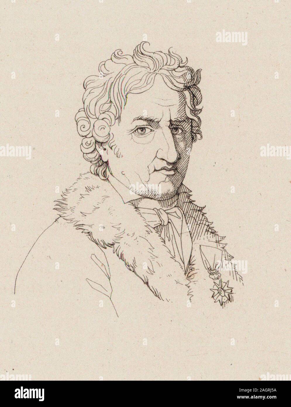 Portrait of the composer Pierre-Alexandre Monsigny (1729-1817). Museum ...