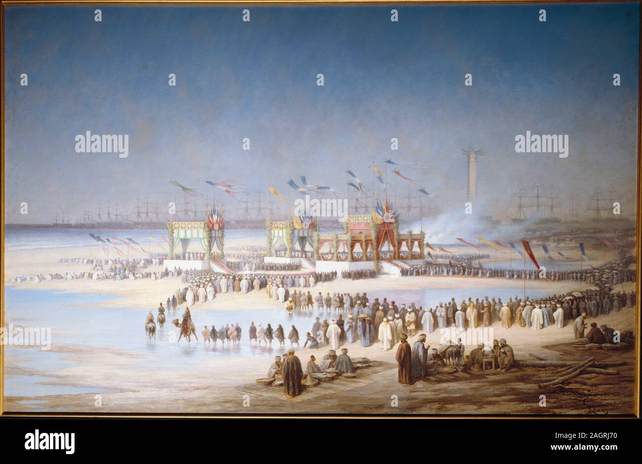Inauguration Ceremony of the Suez Canal at Port-Said, 17 November, 1869 ... Inauguration Ceremony of the Suez Canal at Port-Said, 17 November, 1869 ...