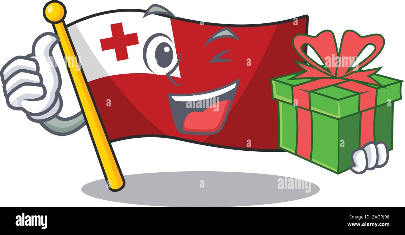 Tongan official flag Stock Vector Images - Alamy