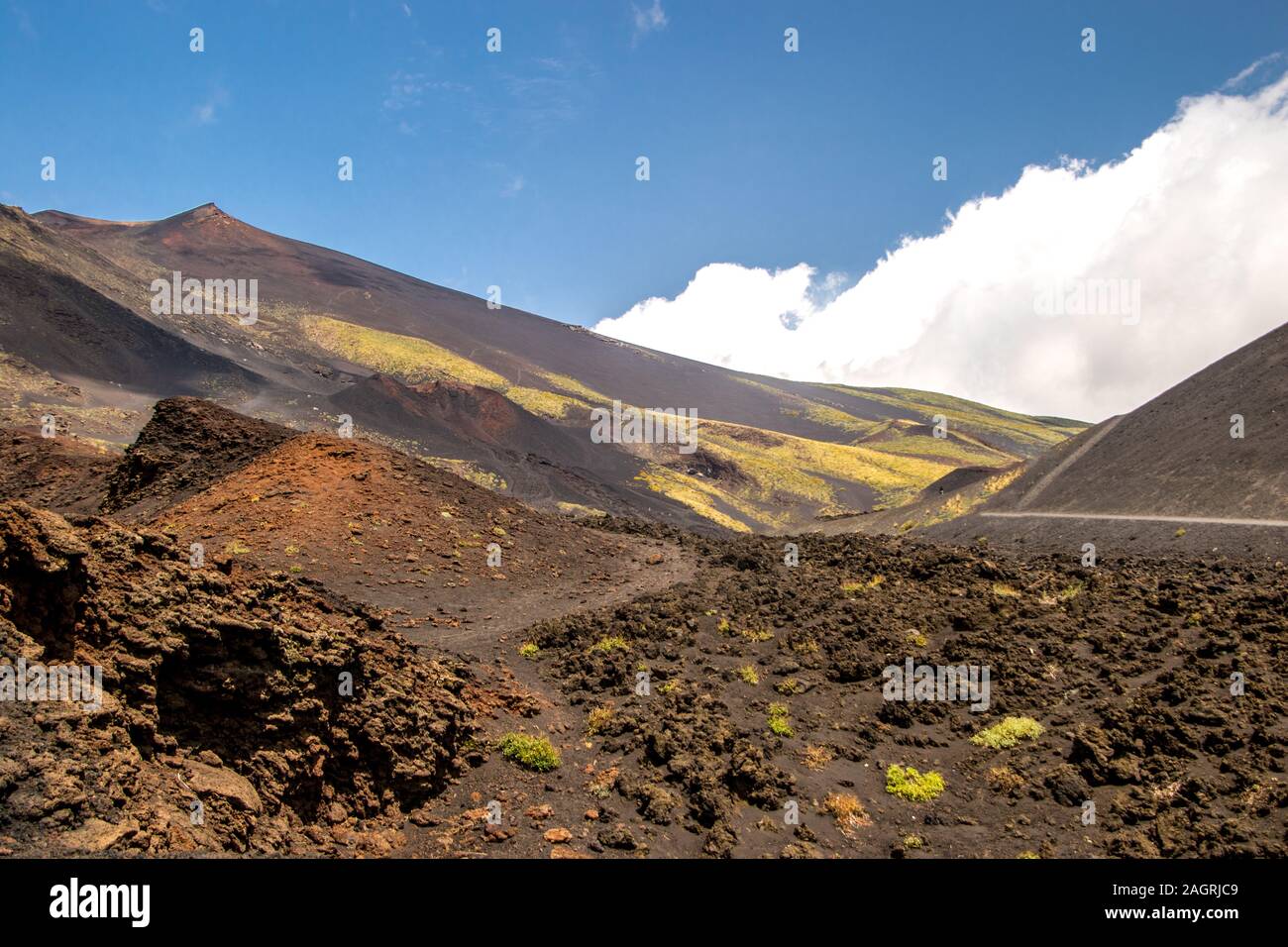 One of the world's most active volcanoes, Mount Etna. It's breathtaking ...