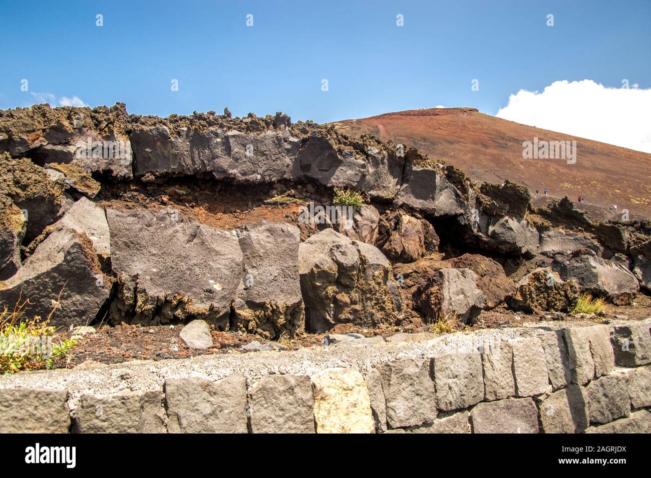 One of the world's most active volcanoes, Mount Etna. It's breathtaking ...