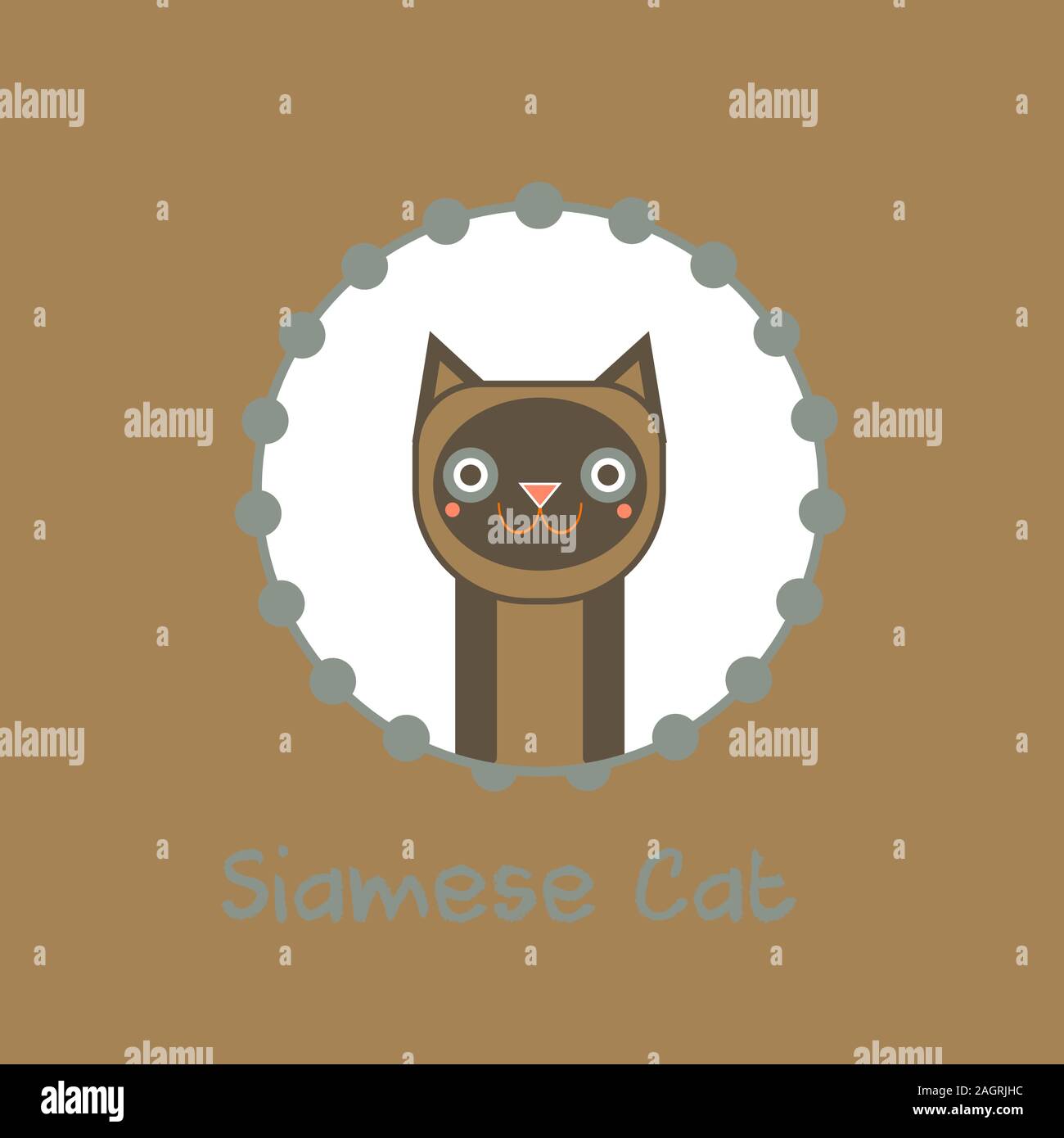 Kitten logo vector vectors hi-res stock photography and images - Alamy