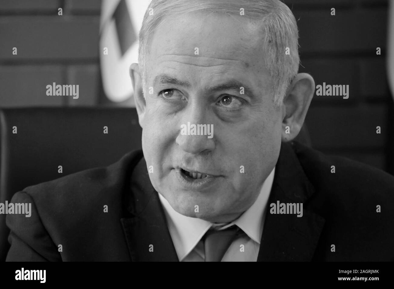Bibi netanyahu Black and White Stock Photos & Images - Alamy