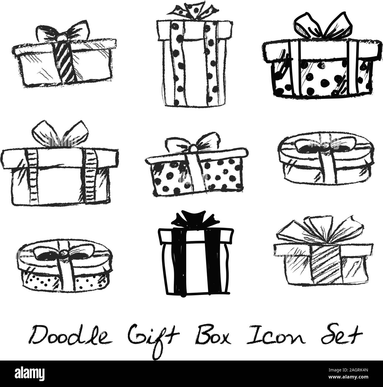 Shopping doodle Stock Vector Images - Alamy