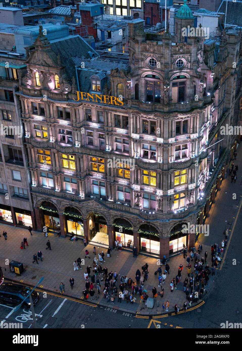 Jenners Department Store Edinburgh High Resolution Stock Photography ...