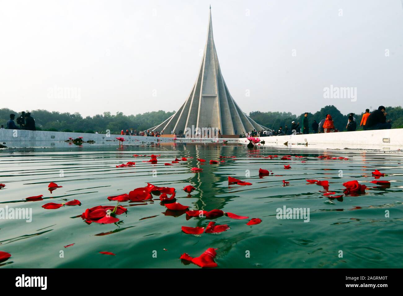 BANGLADESH, DHAKA - Dec 16: National Martyrs' Memorial in Savar, the ...